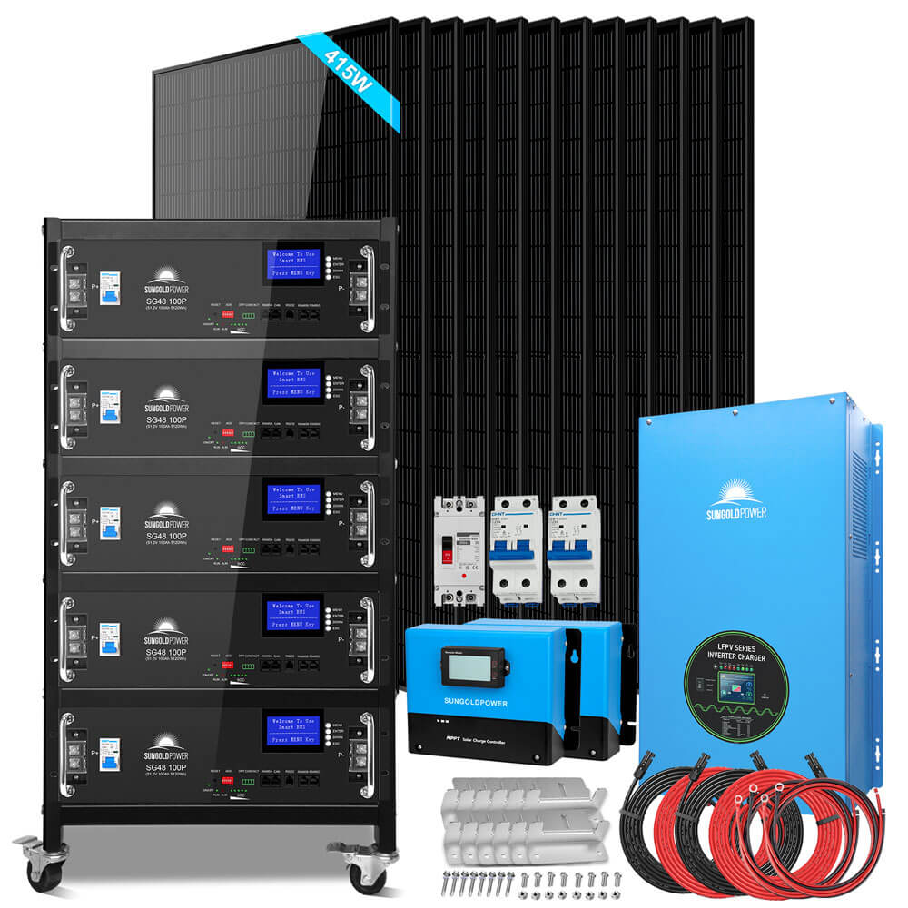 FLASH SALE! SunGoldPower 12kW/15kW/18kW 48V Server Rack Off-Grid Solar ...